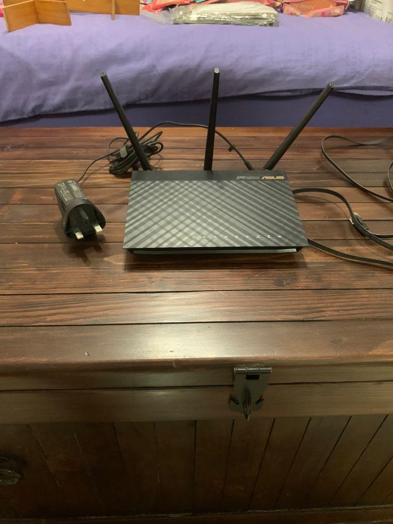 ASUS Wifi Router - AC66-RT, Computers & Tech, Office & Business ...