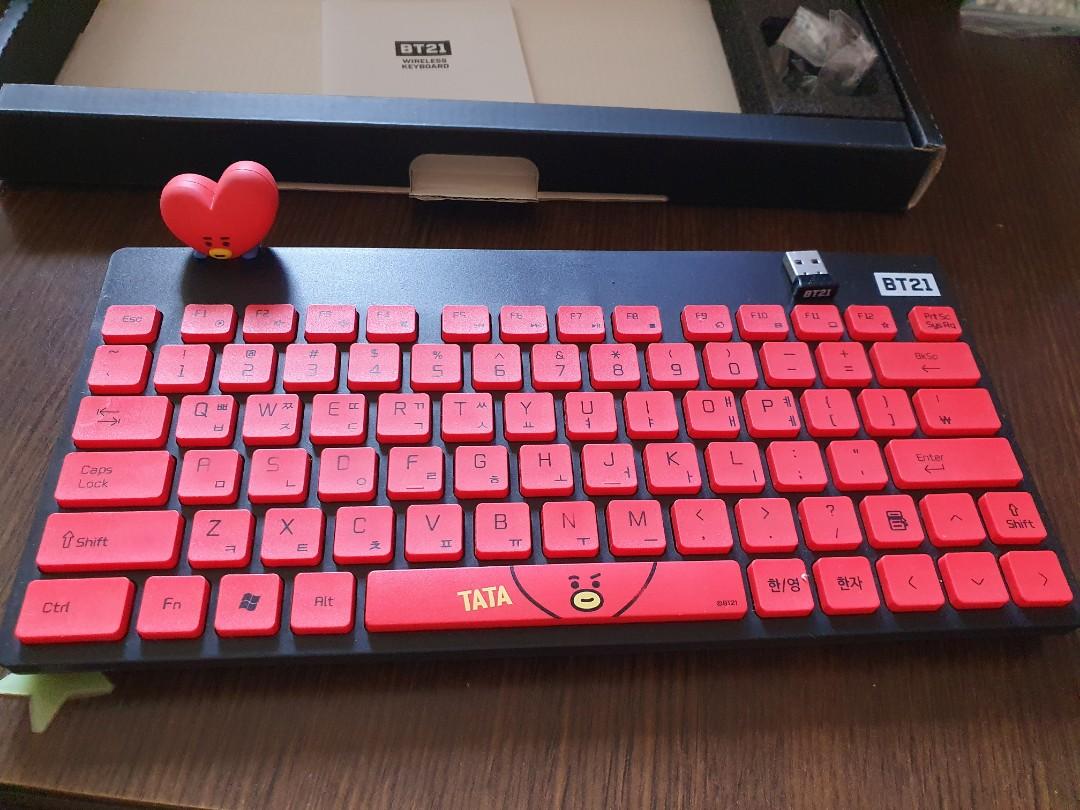 BT21 TATA keyboard royce, Computers & Tech, Parts & Accessories ...