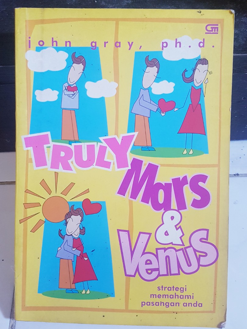 Buku truly mars & venus (strategi memahami pasangan), Buku & Alat Tulis, Buku di Carousell