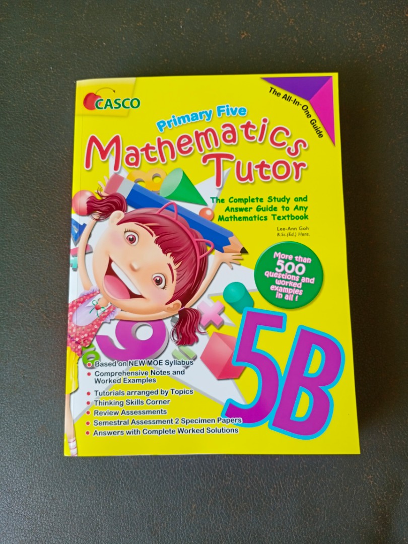 Casco Mathematics Tutor Assessment book/workbook 5B, Hobbies & Toys ...