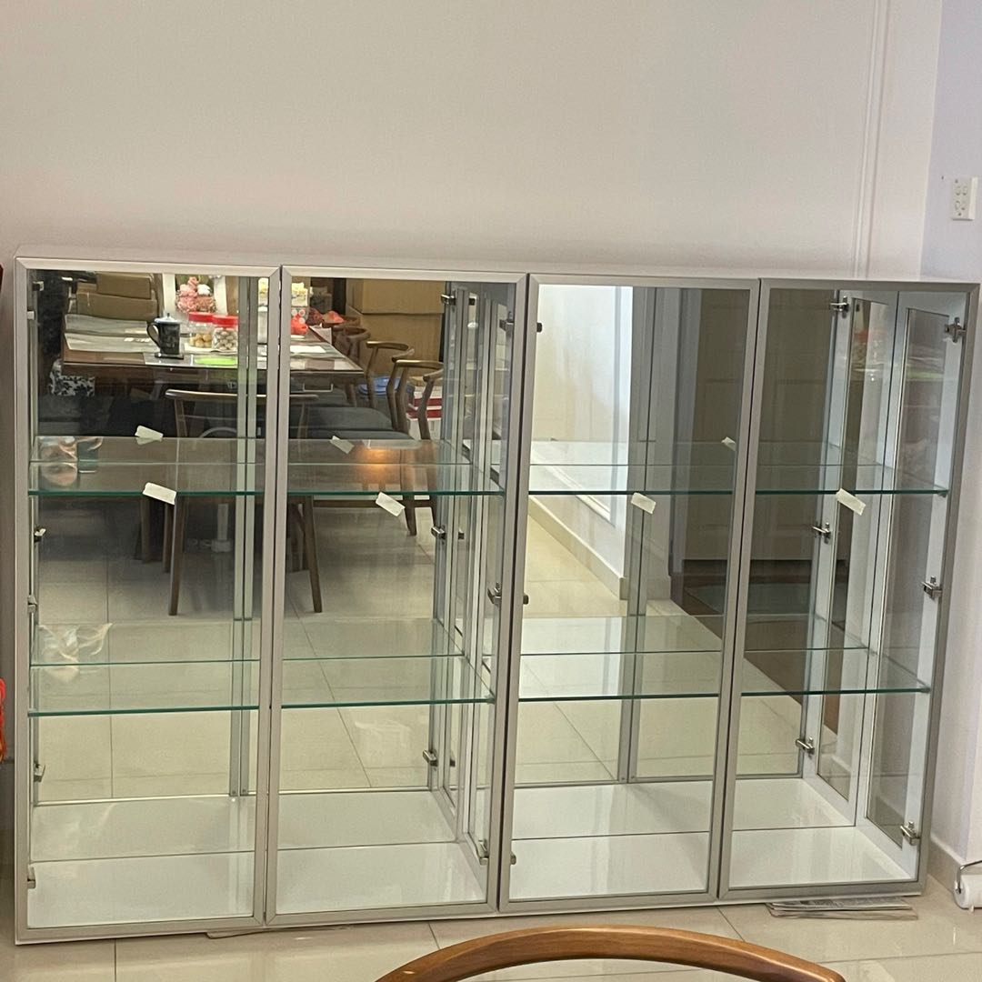 Classy Glass Display Cabinet, Furniture & Home Living, Furniture ...