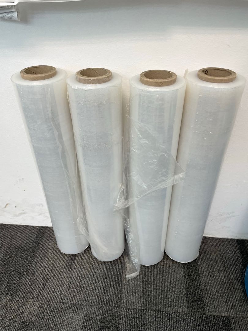 Clear Shrink Wrap / Cling Wrap / Cling Film, Hobbies & Toys, Stationery ...