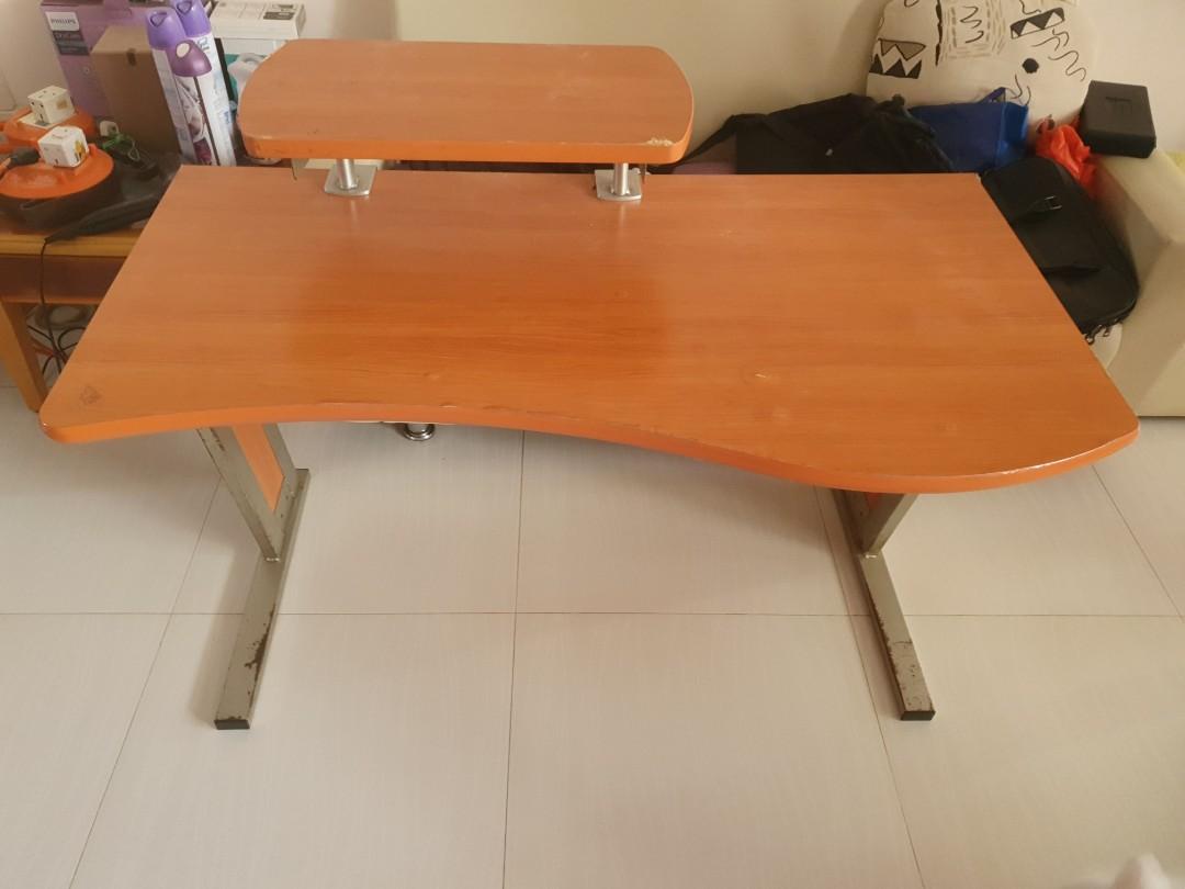 Computer Table, Furniture & Home Living, Furniture, Tables & Sets on ...