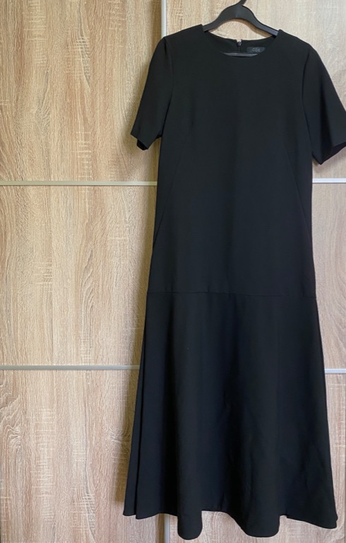 COS long black dress, Women's Fashion, Dresses & Sets, Dresses on Carousell
