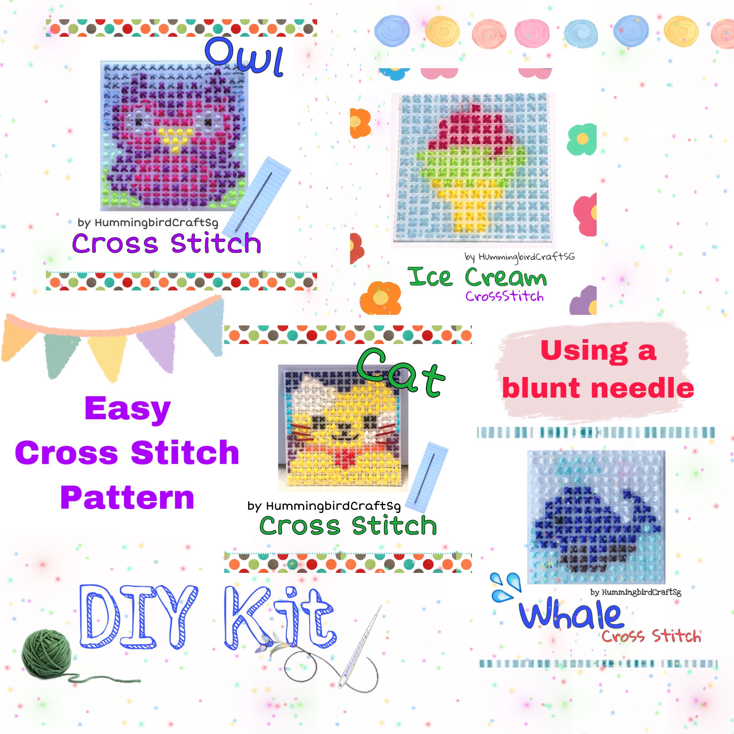 Cross Stitch DIY Kit, Hobbies & Toys, Stationery & Craft, Craft ...