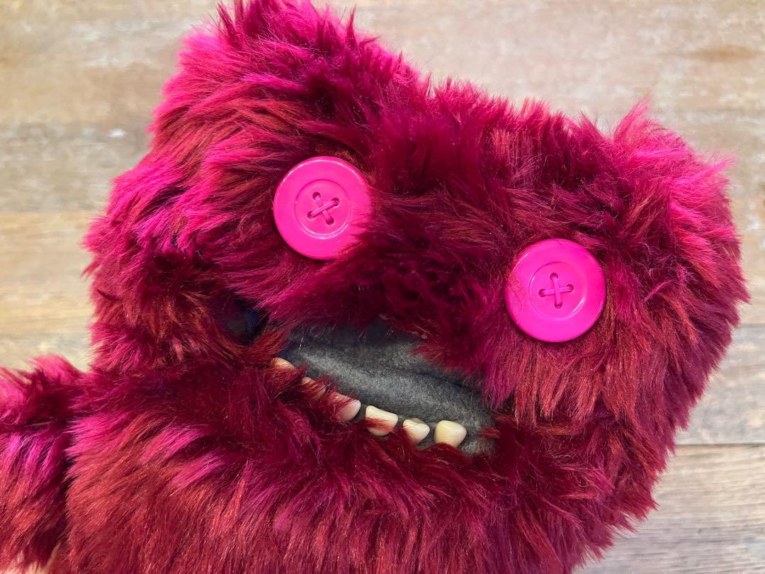 Fuggler Maroon Fur Special Winter Edition 9″ Plush Funny Ugly Monster ...