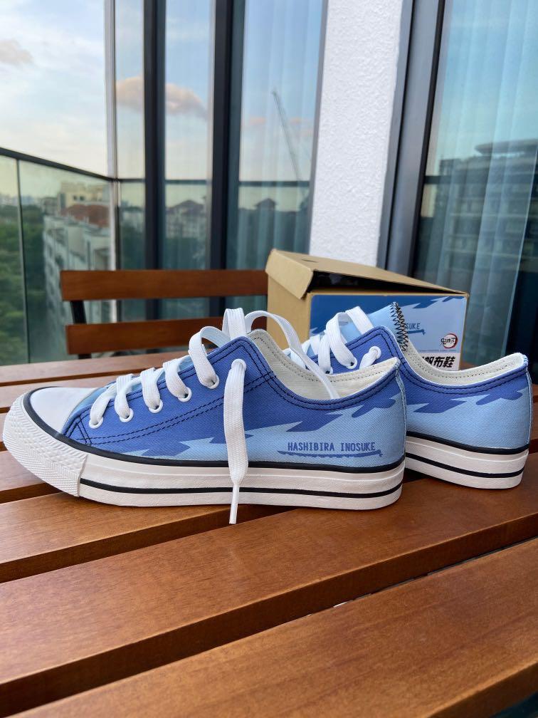 Demon slayer, Inosuke Converse, Women's Fashion, Footwear, Sneakers on ...