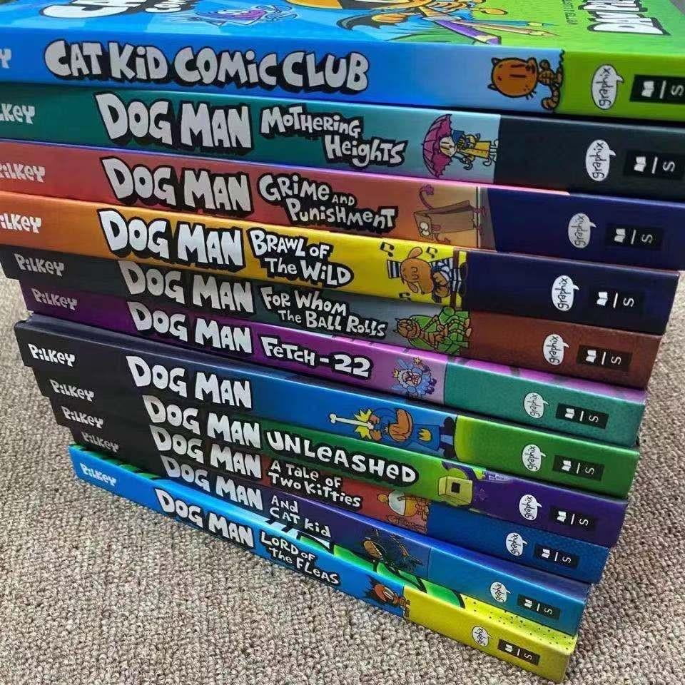 Dog Man 11 titles, Hobbies & Toys, Books & Magazines, Children's Books ...
