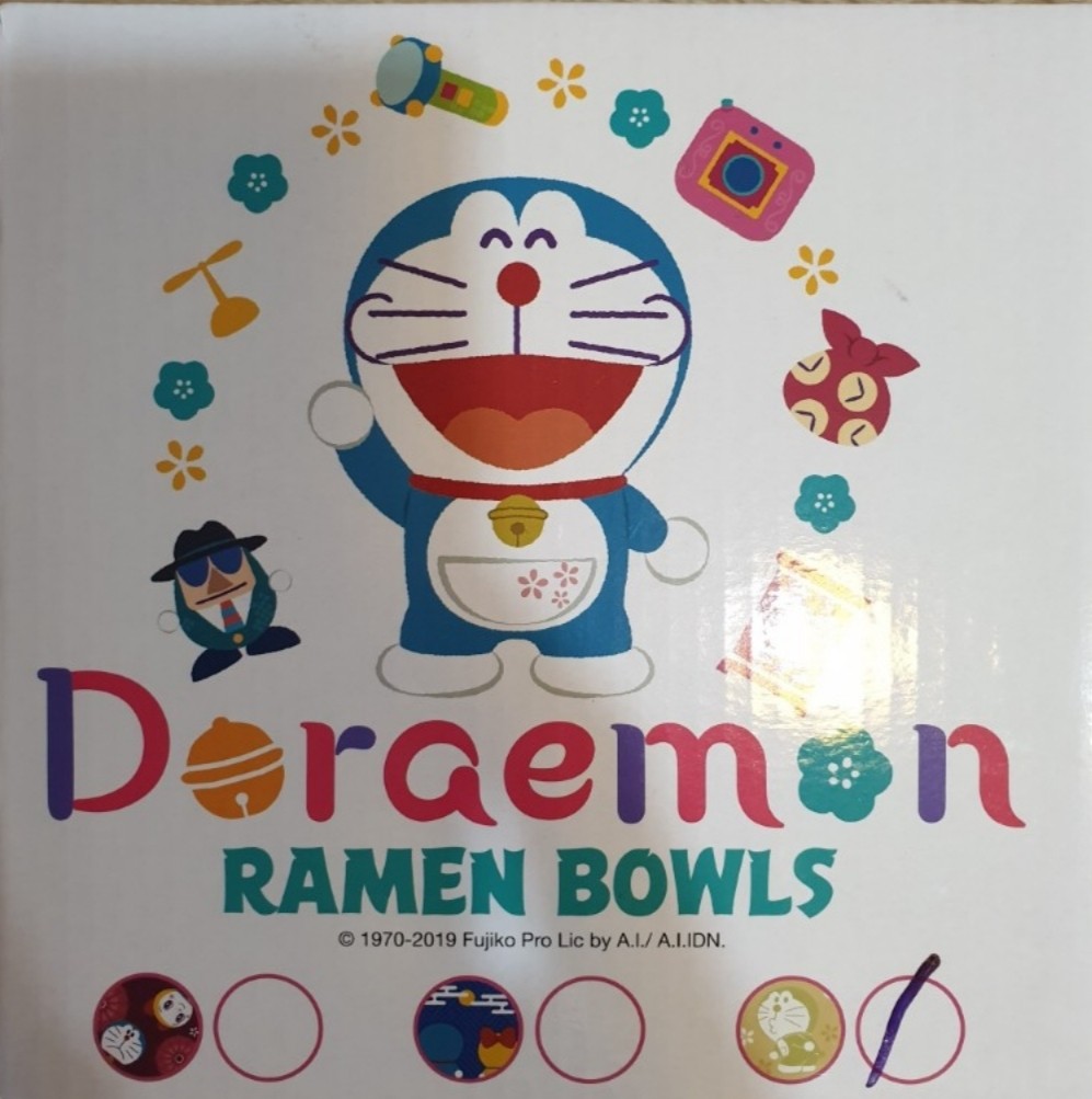 Doraemon ramen bowl, Furniture & Home Living, Kitchenware & Tableware ...