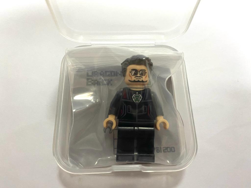 Dragon Brick Tony Stark Lego Minifigures Custom, 興趣及遊戲, 玩具 & 遊戲類 ...