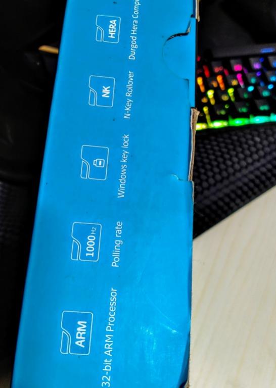 Durgod HK Venus 60% Mechanical Gaming Keyboard (Cherry MX Brown ...