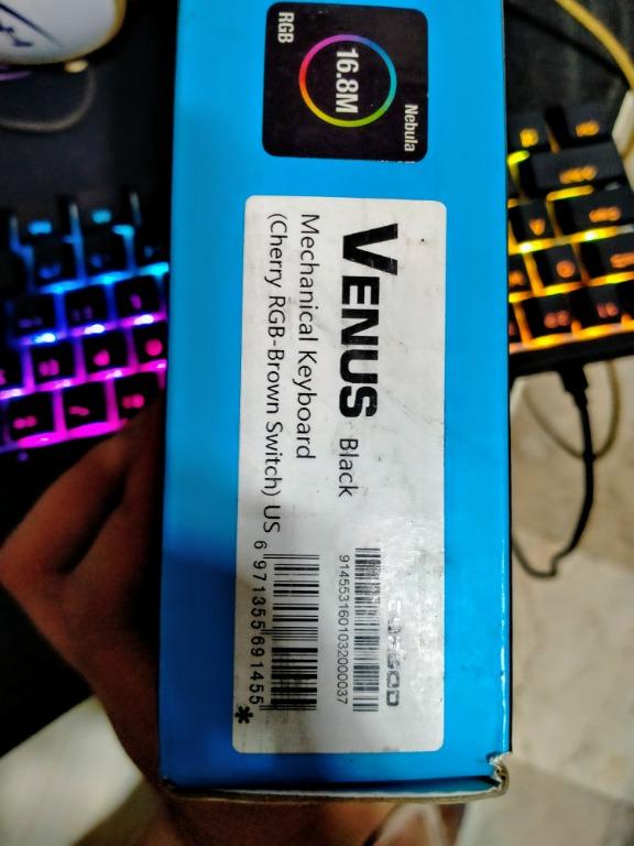 Durgod HK Venus 60% Mechanical Gaming Keyboard (Cherry MX Brown ...