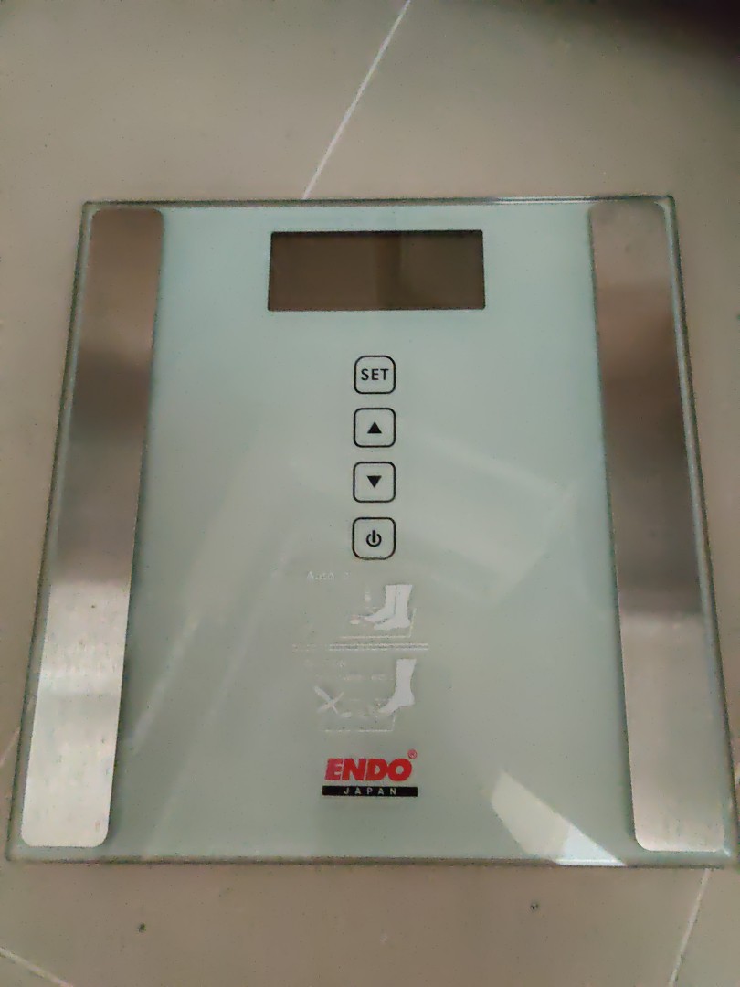 Endo Digital Weighing Scales, Health & Nutrition, Health Monitors ...