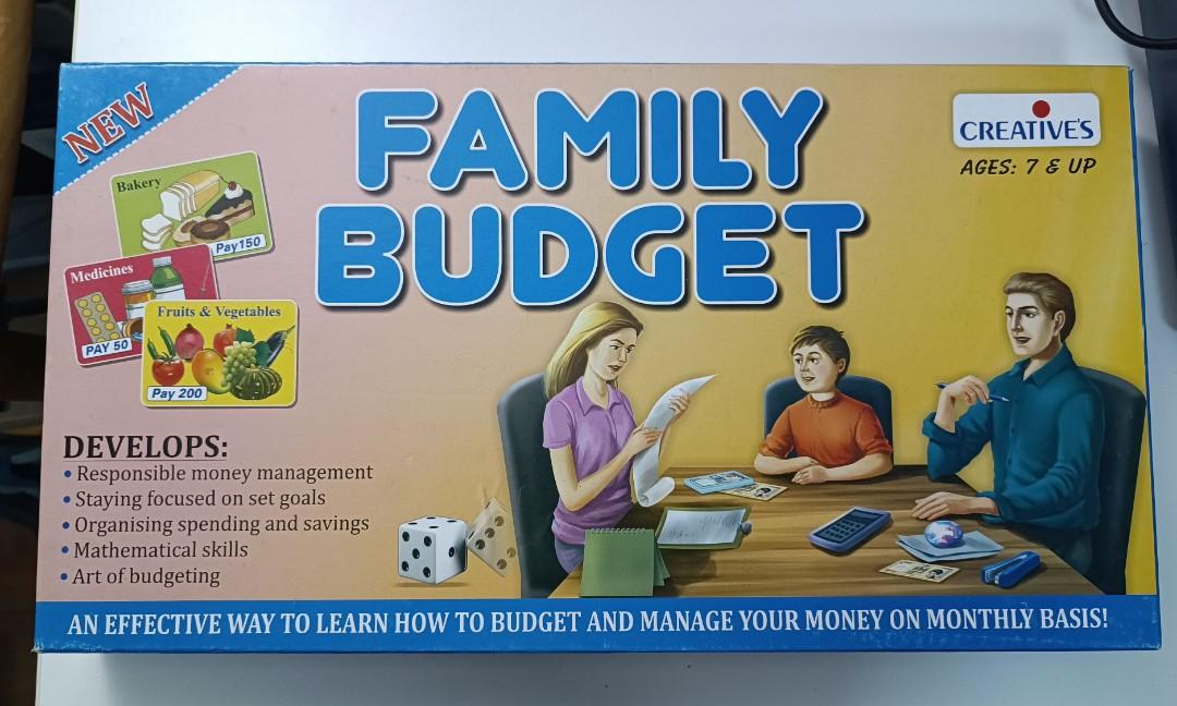 Family Budget board games, Hobbies & Toys, Toys & Games on Carousell