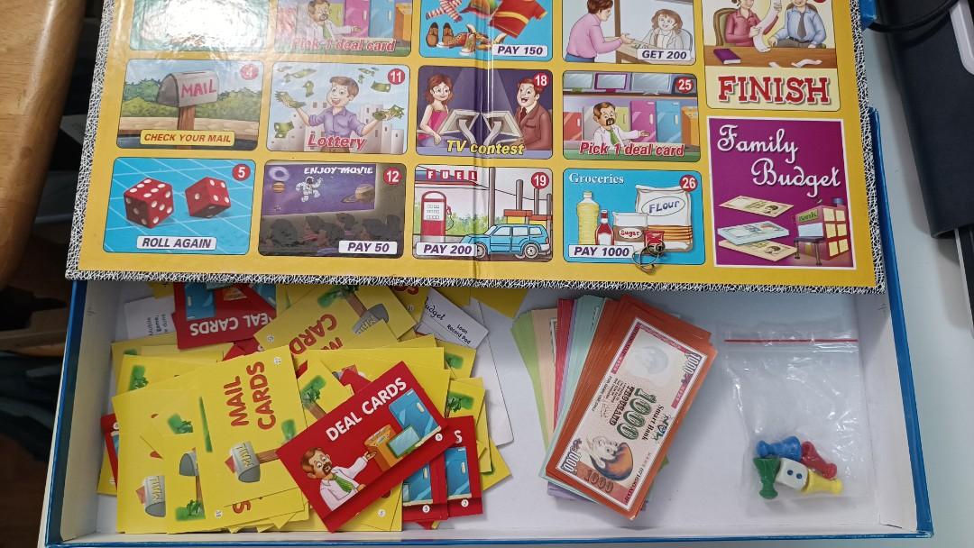 Family Budget board games, Hobbies & Toys, Toys & Games on Carousell