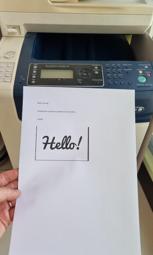 Fuji Xerox Laser Printer for sales b4 CNY.., Computers & Tech, Printers ...