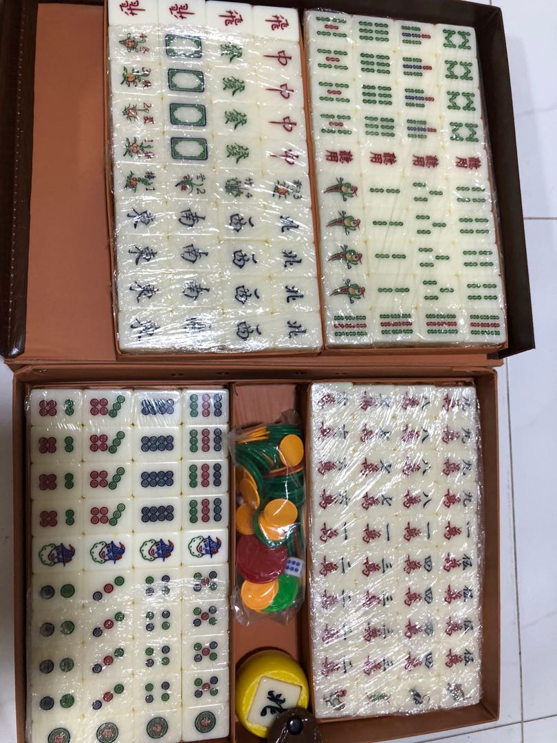 Full mahjong set, Hobbies & Toys, Toys & Games on Carousell