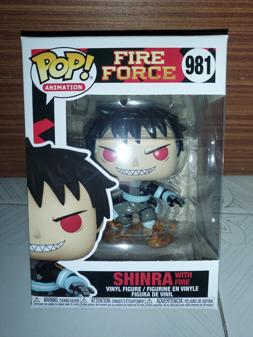Funko Shinra with Fire #981, Hobbies & Toys, Toys & Games on Carousell