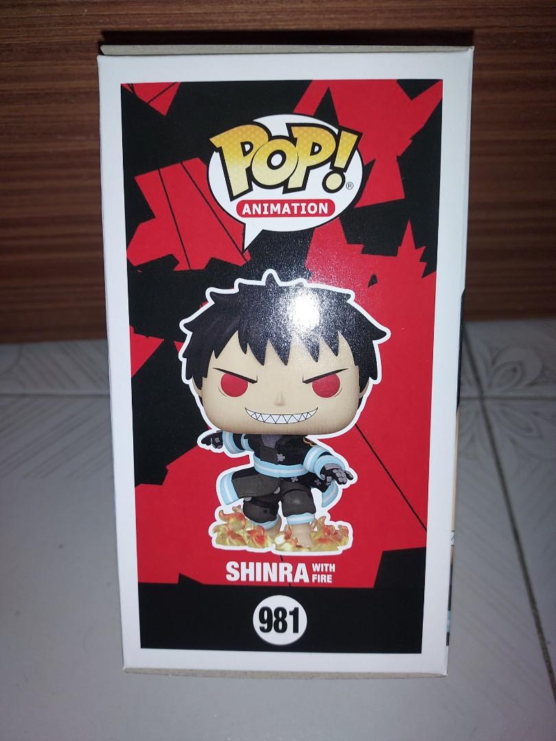 Funko Shinra with Fire #981, Hobbies & Toys, Toys & Games on Carousell