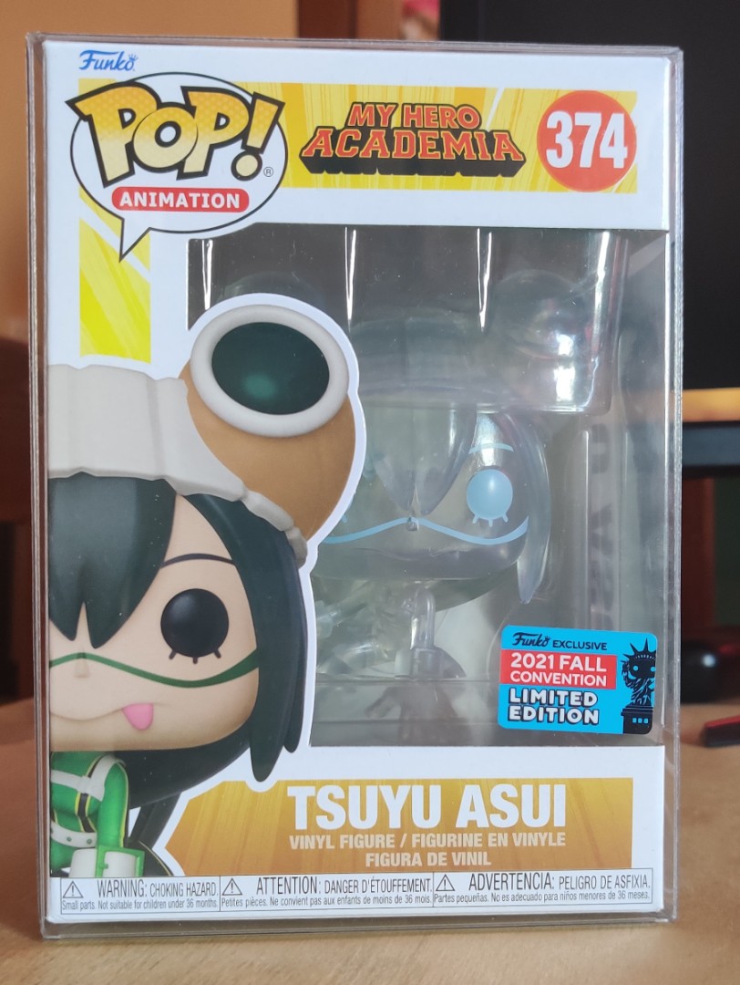 Funko Tsuyu Asui FCE 2021, Hobbies & Toys, Toys & Games on Carousell