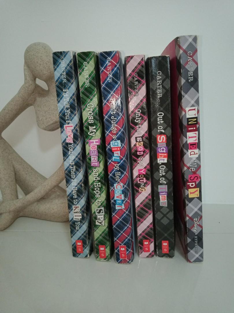 Gallagher Girls Series by Ally Carter - Complete 6 Books Set Bundle ...