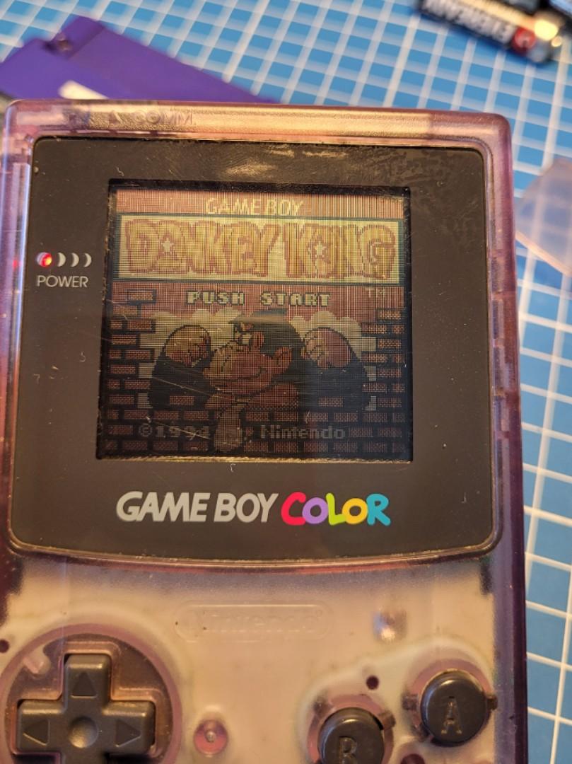 Gameboy Color (Grape Purple, Atomic Purple), Video Gaming, Video Game ...