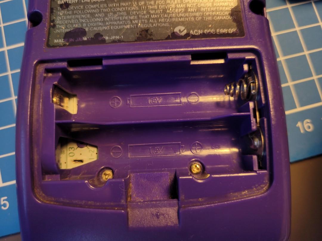 Gameboy Color (Grape Purple, Atomic Purple), Video Gaming, Video Game ...