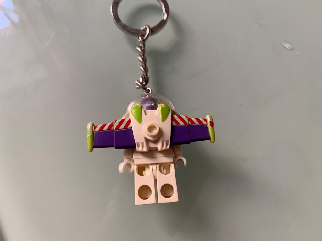 Genuine LEGO keychain Buzz Lightyear, Hobbies & Toys, Toys & Games on ...