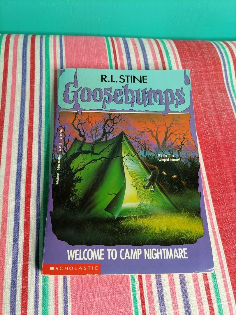 Goosebumps "Welcome To Camp Nightmare", Hobbies & Toys, Books ...
