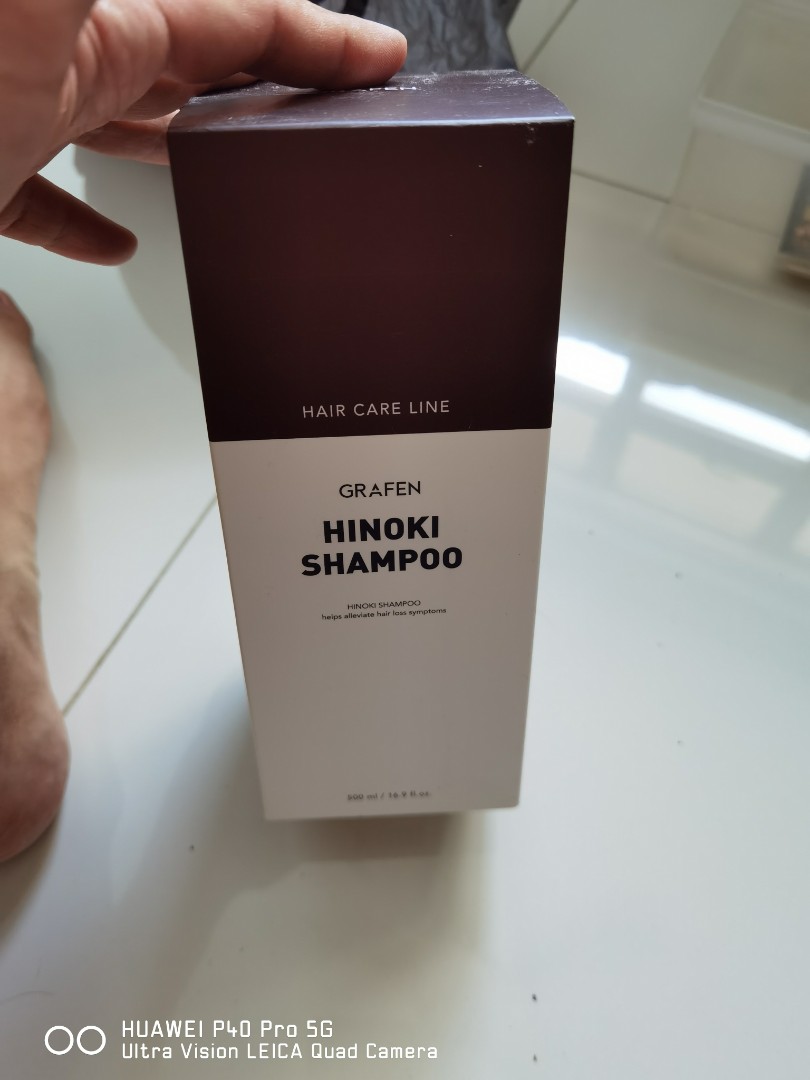 Grafen Hinoki Shampoo, Beauty & Personal Care, Hair on Carousell