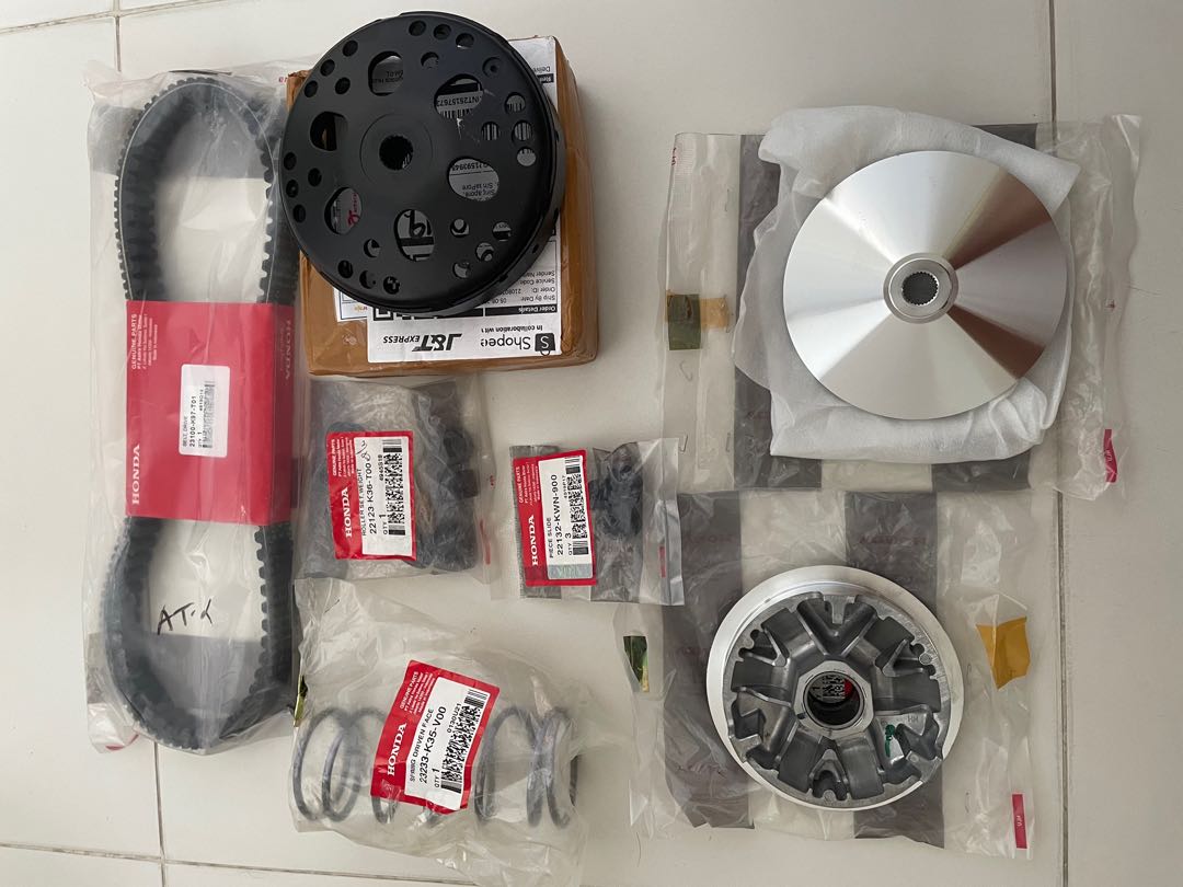 Honda pcx 150 version 4 customise variator set, Motorcycles, Motorcycle ...