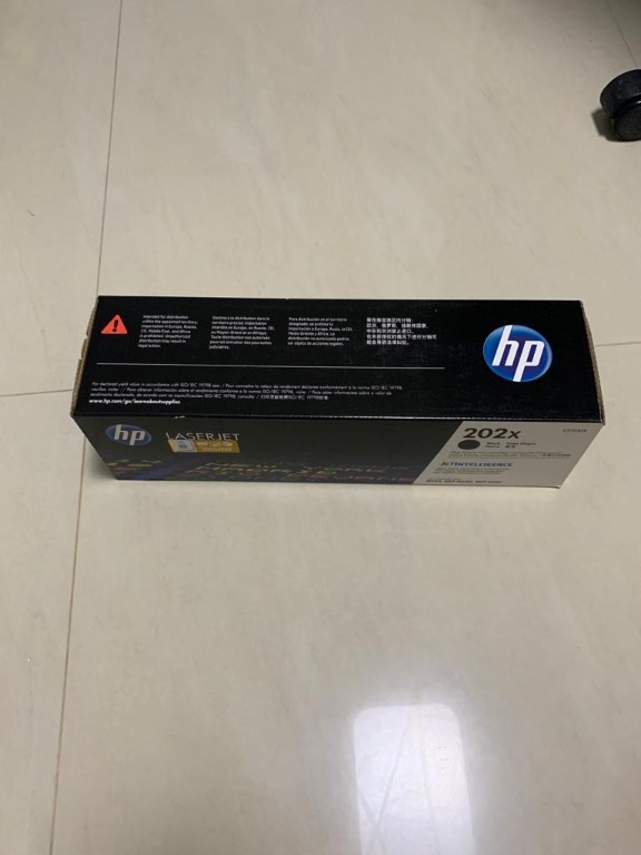 HP 202X High Yield Black Original LaserJet Toner Cartridge (4pcs ...