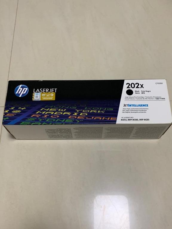 HP 202X High Yield Black Original LaserJet Toner Cartridge (4pcs ...