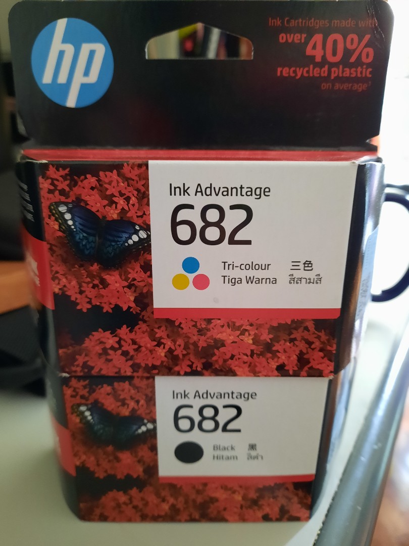 HP 682 printer ink (unopened & sealed), Computers & Tech, Printers ...