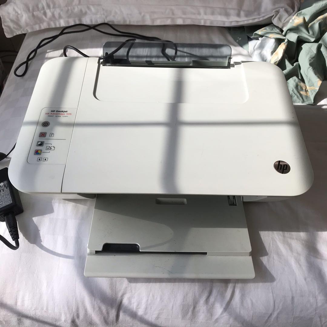 HP DESKJET PRINTER 1515 / PRINTER PUTIH SCAN PRINT FOTOCOPY 3IN1 ...