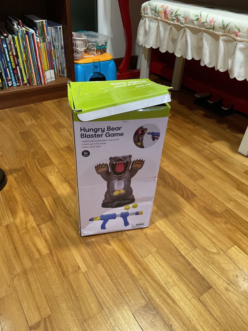 Hungry bear blaster game, Hobbies & Toys, Toys & Games on Carousell
