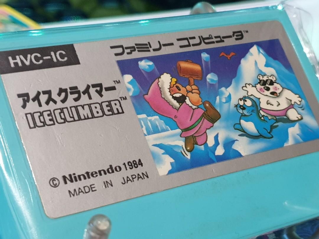 Ice Climber Family Computer original game, Video Gaming, Video Games ...