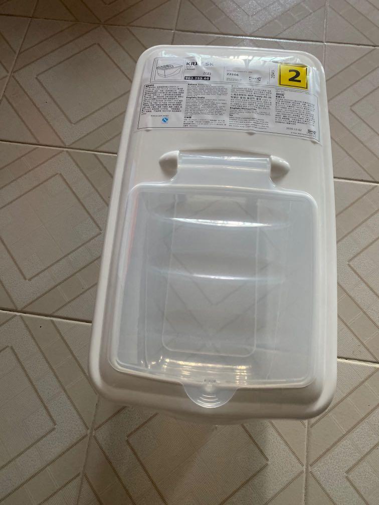 IKEA rice storage (16L), Furniture & Home Living, Kitchenware ...