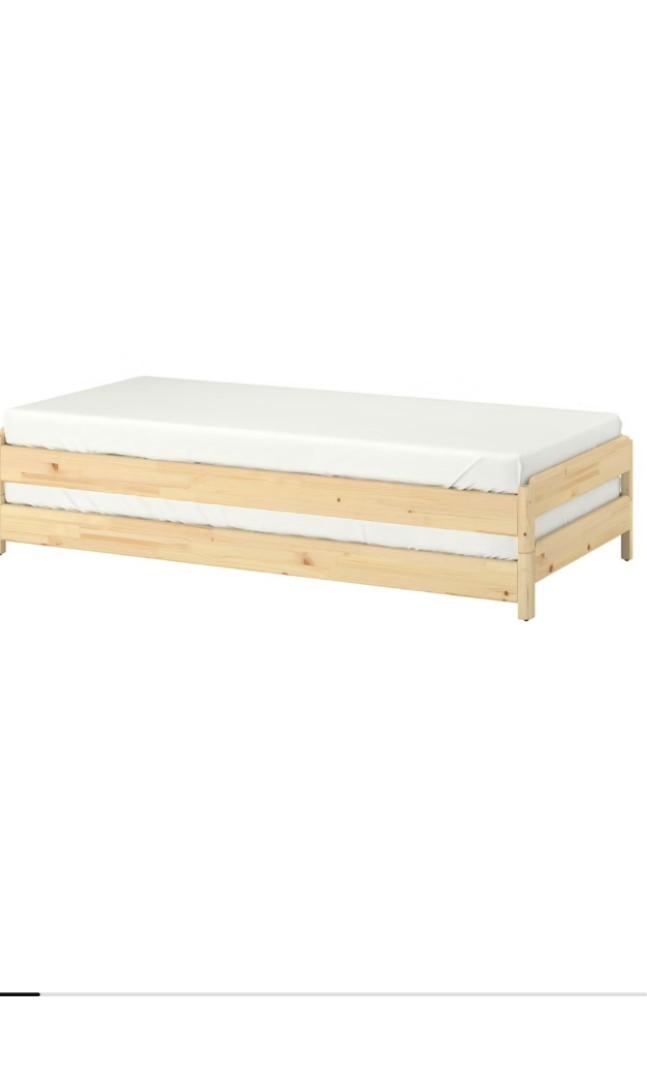 Ikea stackable bed, Furniture & Home Living, Furniture, Bed Frames ...