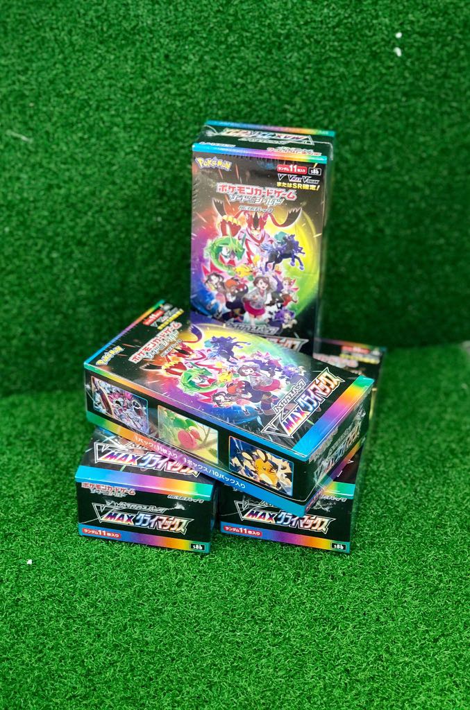 INSTOCK! Vmax Climax s8b Sealed Booster Box Japan Pokemon TCG, Hobbies & Toys, Toys & Games on ...