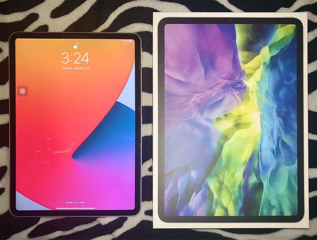 iPad Pro 11-inch (2nd generation) Wifi Silver with Apple Pencil (2nd ...