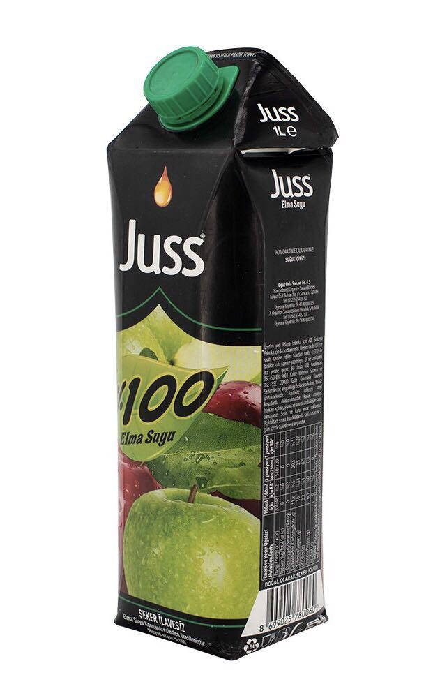 Juss Nectar Apple Fruit Juice 1L, Food & Drinks, Beverages on Carousell