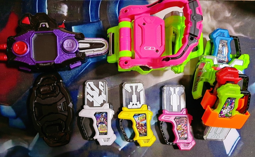 Kamen Rider Ex-Aid - DX Gamer Driver & Gashacon Bugvisor, Hobbies & Toys, Toys & Games on Carousell