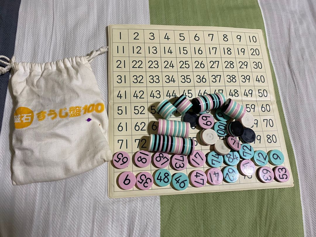 Kumon Magnet Number board 1-100, Hobbies & Toys, Toys & Games on Carousell