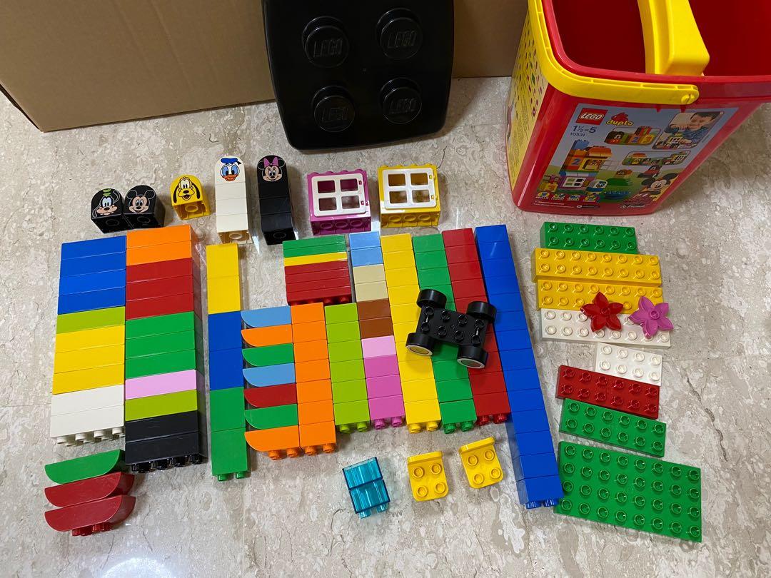 Lego Duplo + storage box, Babies & Kids, Infant Playtime on Carousell