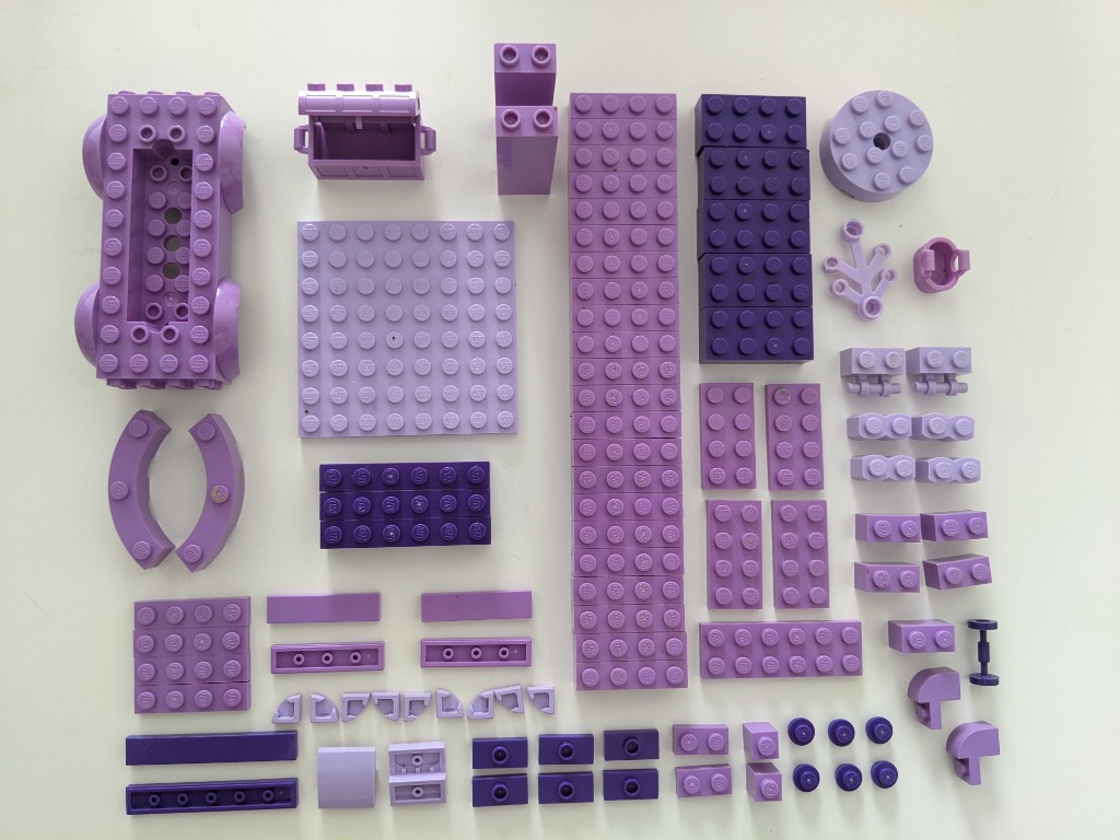 Lego Blocks - Purple, Hobbies & Toys, Toys & Games on Carousell