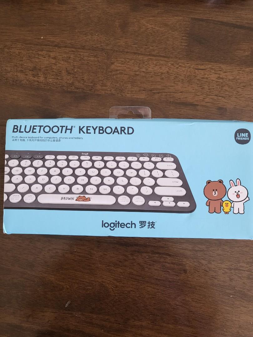 Line Friends K380 Wireless Bluetooth Keyboard, Computers & Tech, Parts ...