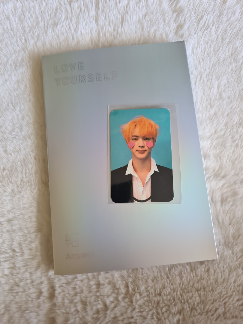 LY Answer F Album - with Jin pc, Hobbies & Toys, Memorabilia ...