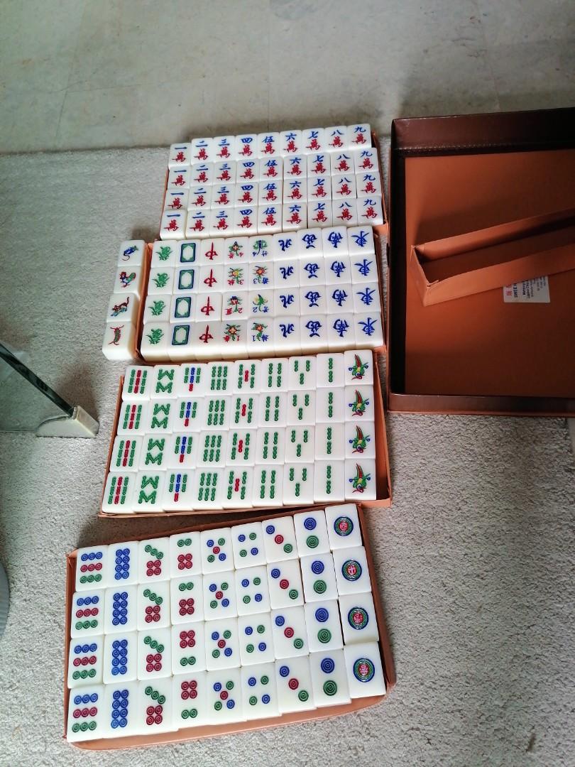 Mahjong tile set A1, Hobbies & Toys, Toys & Games on Carousell