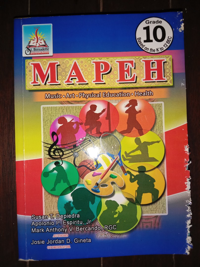 MAPEH BOOK, Hobbies & Toys, Books & Magazines, Textbooks on Carousell